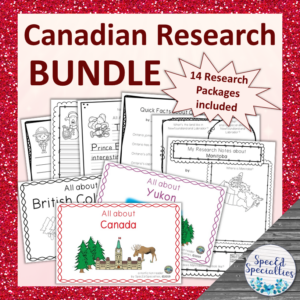 Provinces & Territories of Canada Research Projects BUNDLE | Made By ...