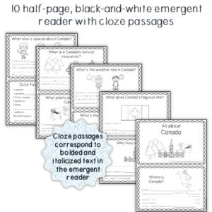 Provinces & Territories of Canada Research Projects BUNDLE - Made By ...