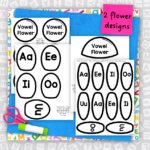 Vowel Flowers Craft - Made By Teachers