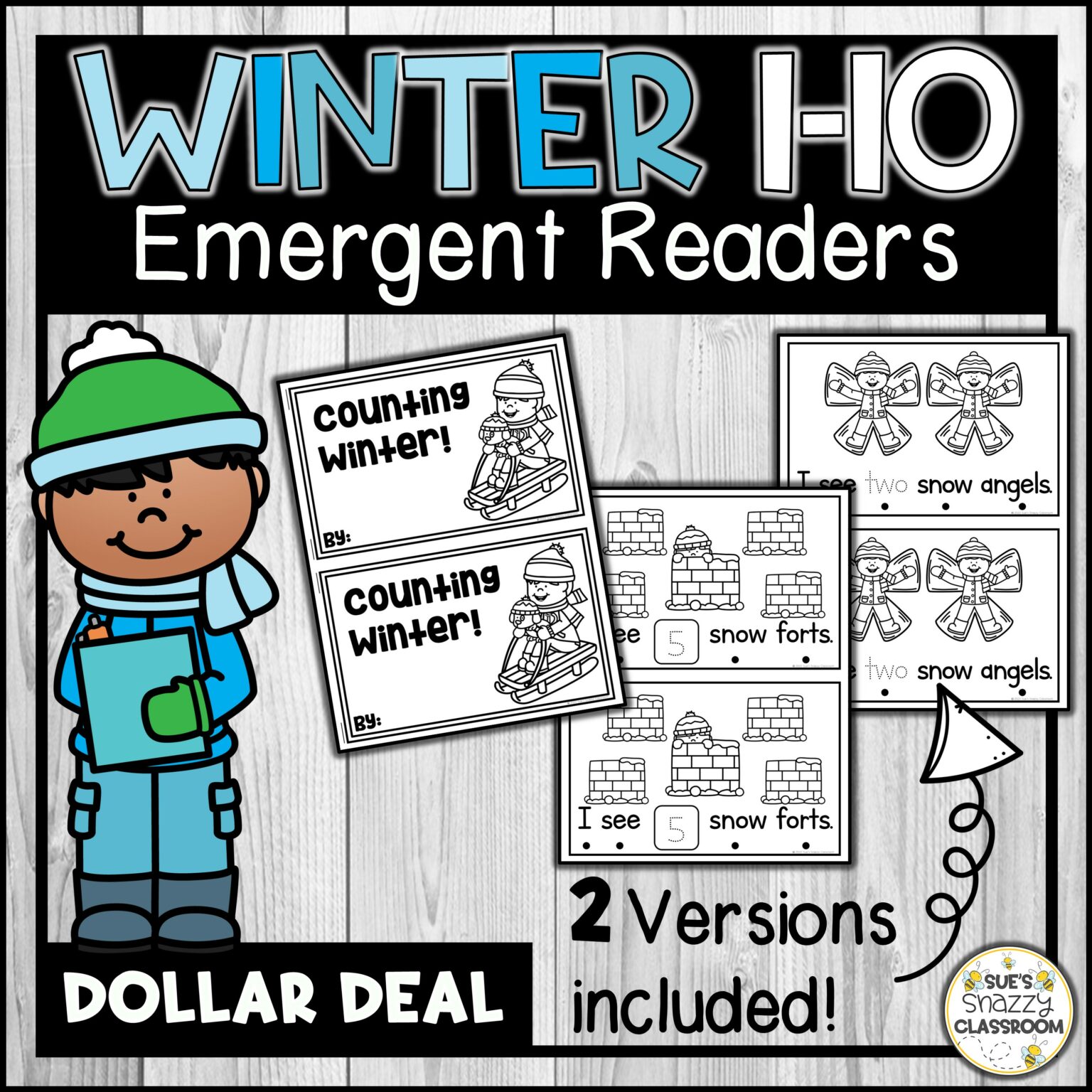Winter Counting 1-10 | Emergent Reader | Reading Fluency Practice ...