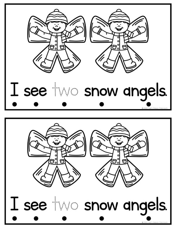 Winter Counting 1-10 | Emergent Reader | Reading Fluency Practice ...