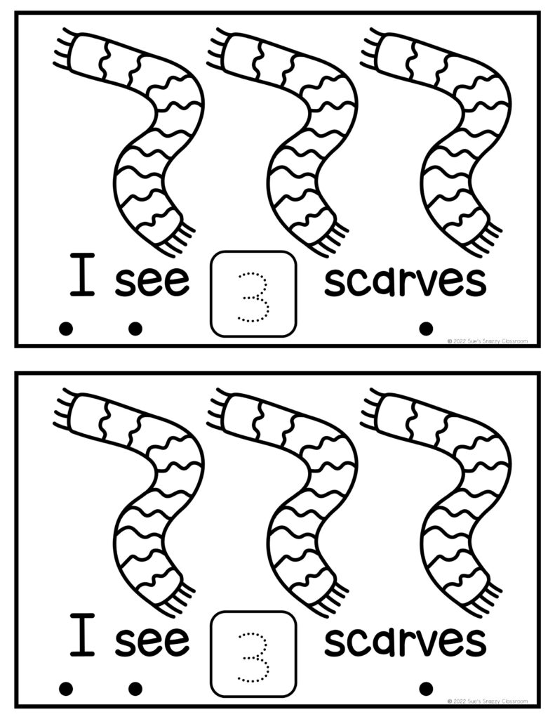 Winter Counting 1-10 | Emergent Reader | Reading Fluency Practice ...