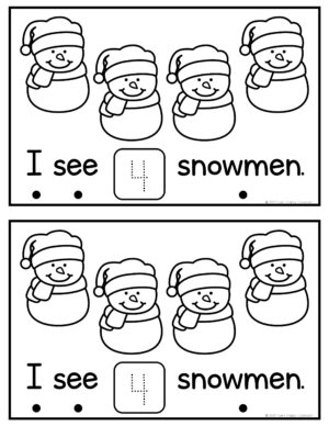 Winter Counting 1-10 | Emergent Reader | Reading Fluency Practice ...