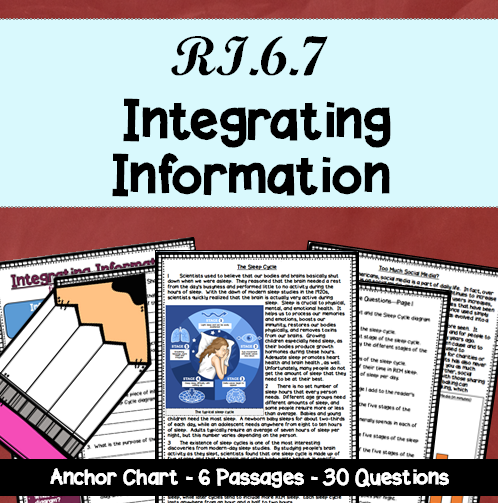 RI.6.7: Integrating Information | Made By Teachers