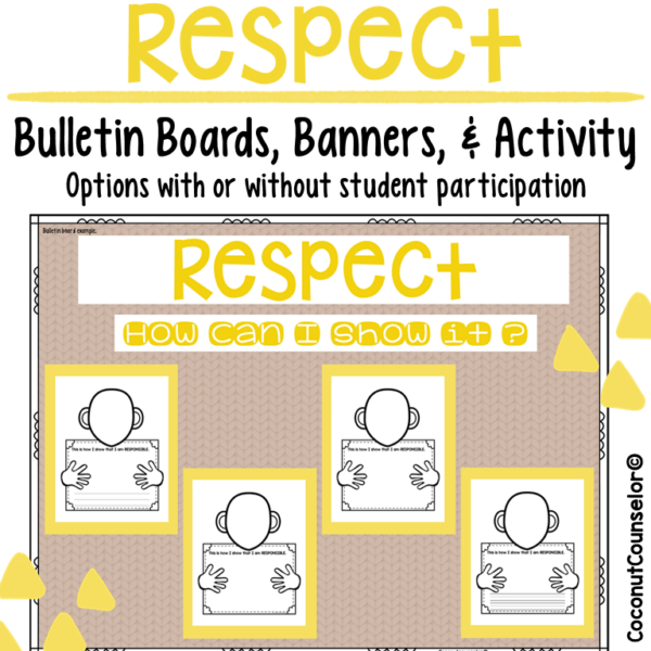 Respect Bulletin Board, Banner, & Activity | Made By Teachers