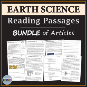 Earth Science Reading Comprehension Passages and Questions | Made By ...