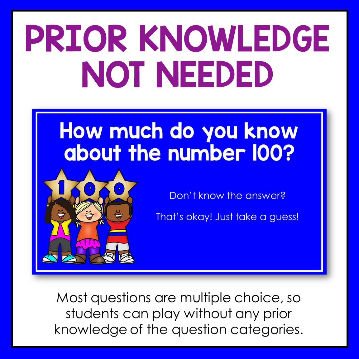 100th Day of School - PowerPoint Trivia Game - The Number 100 | Made By ...