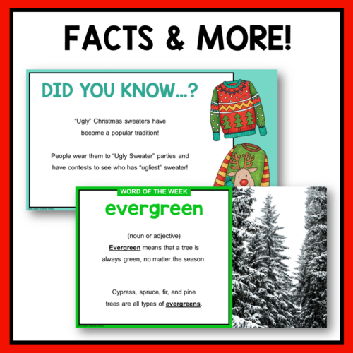 Winter Holidays Library Lesson - Christmas Around the World - Hanukkah ...