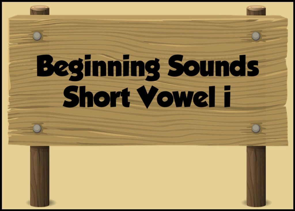 Beginning Sounds Short Vowel i Boom Cards | Made By Teachers