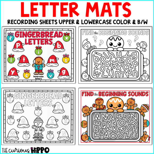 Gingerbread beginning sounds | Made By Teachers