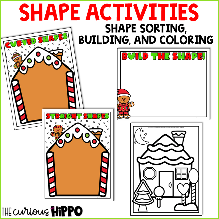 Gingerbread shapes kindergarten | Made By Teachers