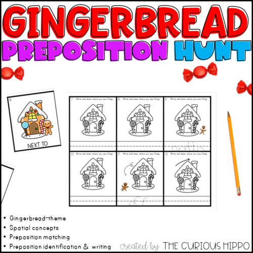 Gingerbread prepositions | Made By Teachers