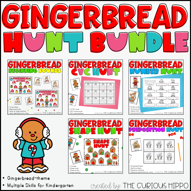Gingerbread Activities for Kindergarten | Made By Teachers