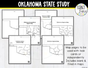 Oklahoma State Study with QR Codes | Made By Teachers