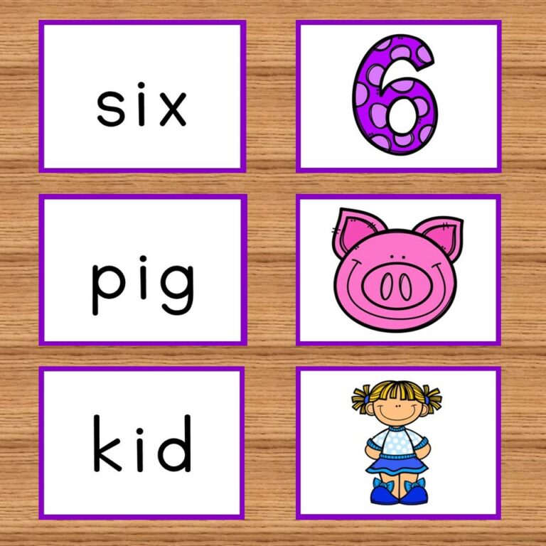 Short Vowel Flash Cards and Picture Cards - Short i - Made By Teachers