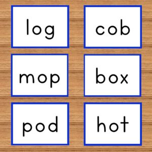 Short Vowel Flash Cards and Picture Cards - Short o | Made By Teachers