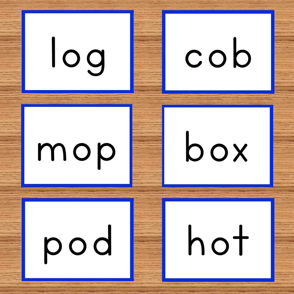 Short Vowel Flash Cards and Picture Cards - Short o | Made By Teachers