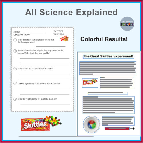 Skittle Science Hands on Activity - Made By Teachers