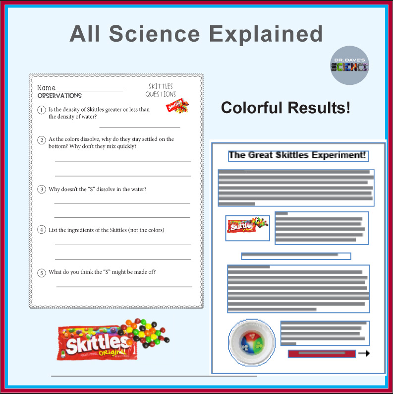 Skittle Science Hands On Activity Made By Teachers