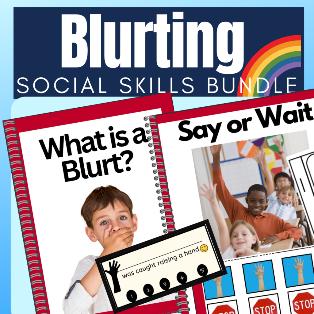 Interrupting Blurting Encouraging Hand Raising Autism Social Skills ...