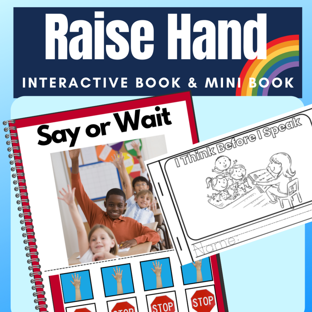 Interrupting Blurting Encouraging Hand Raising Autism Social Skills ...