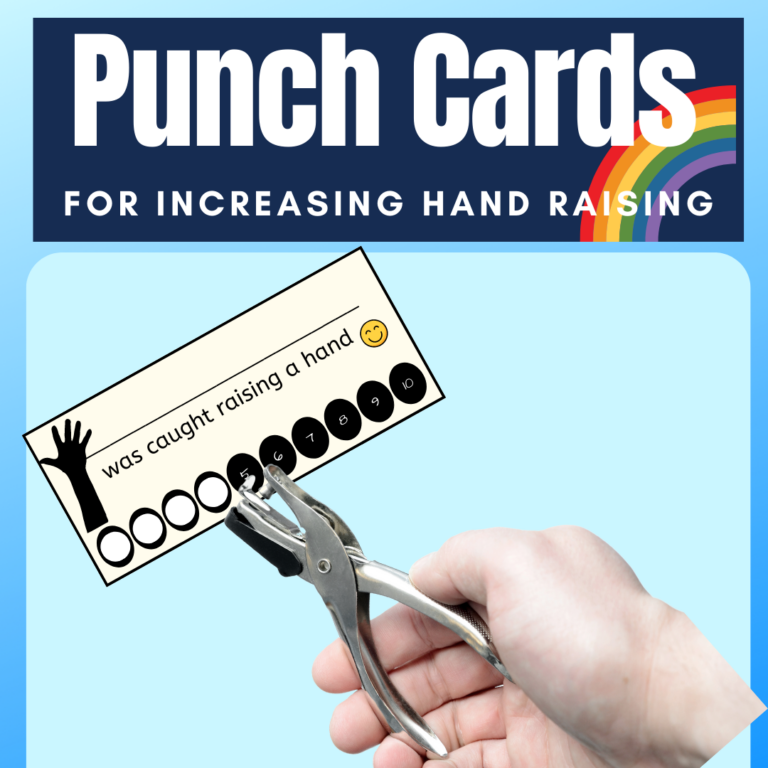 Interrupting Blurting Encouraging Hand Raising Autism Social Skills ...
