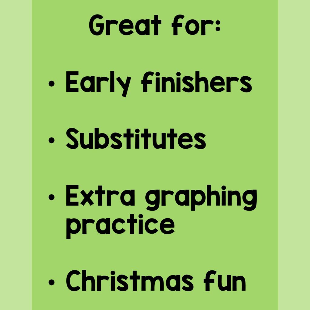 Christmas Coordinate Plane Mystery Graphing Pictures Four Quadrant ...