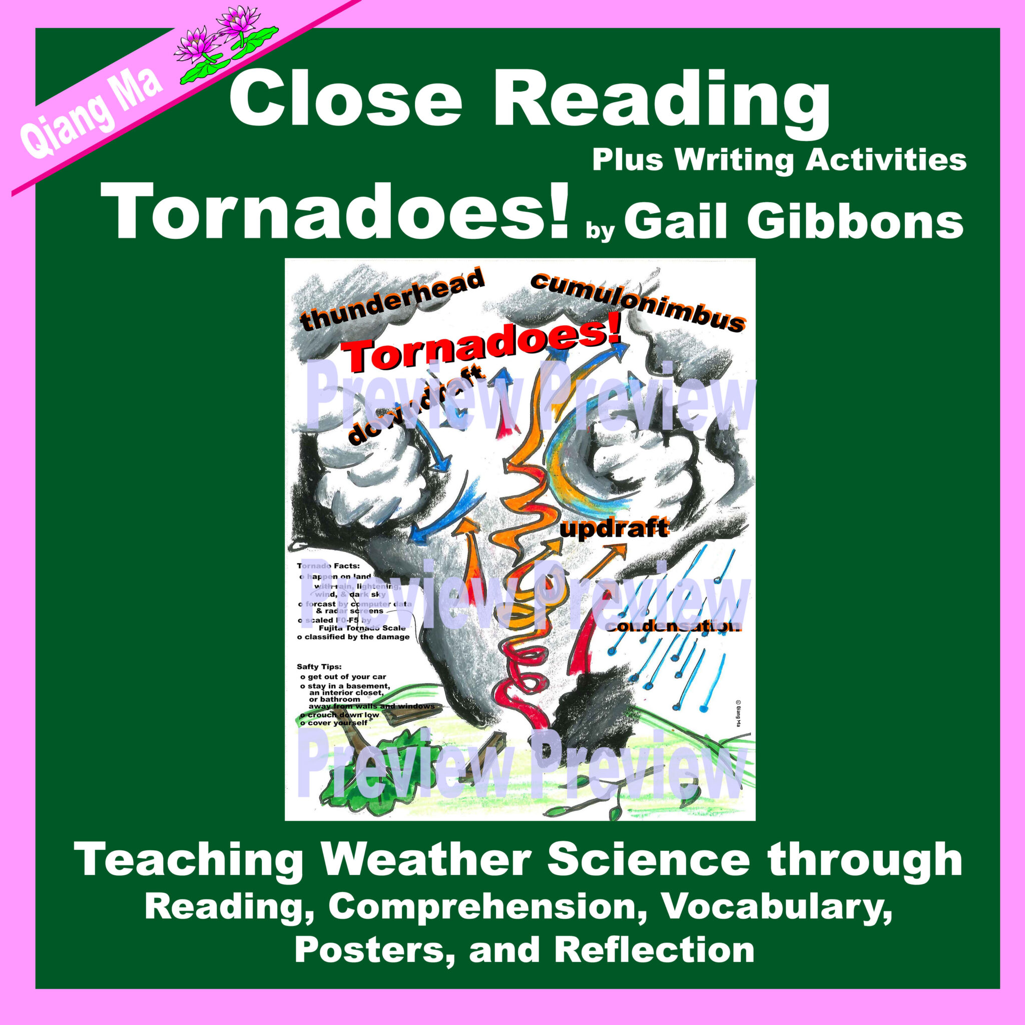 Close Reading: Tornadoes! by Gail Gibbons - Made By Teachers