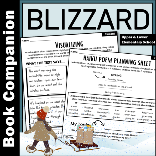 WINTER Read Aloud Activities Book Companion BUNDLE | Made By Teachers