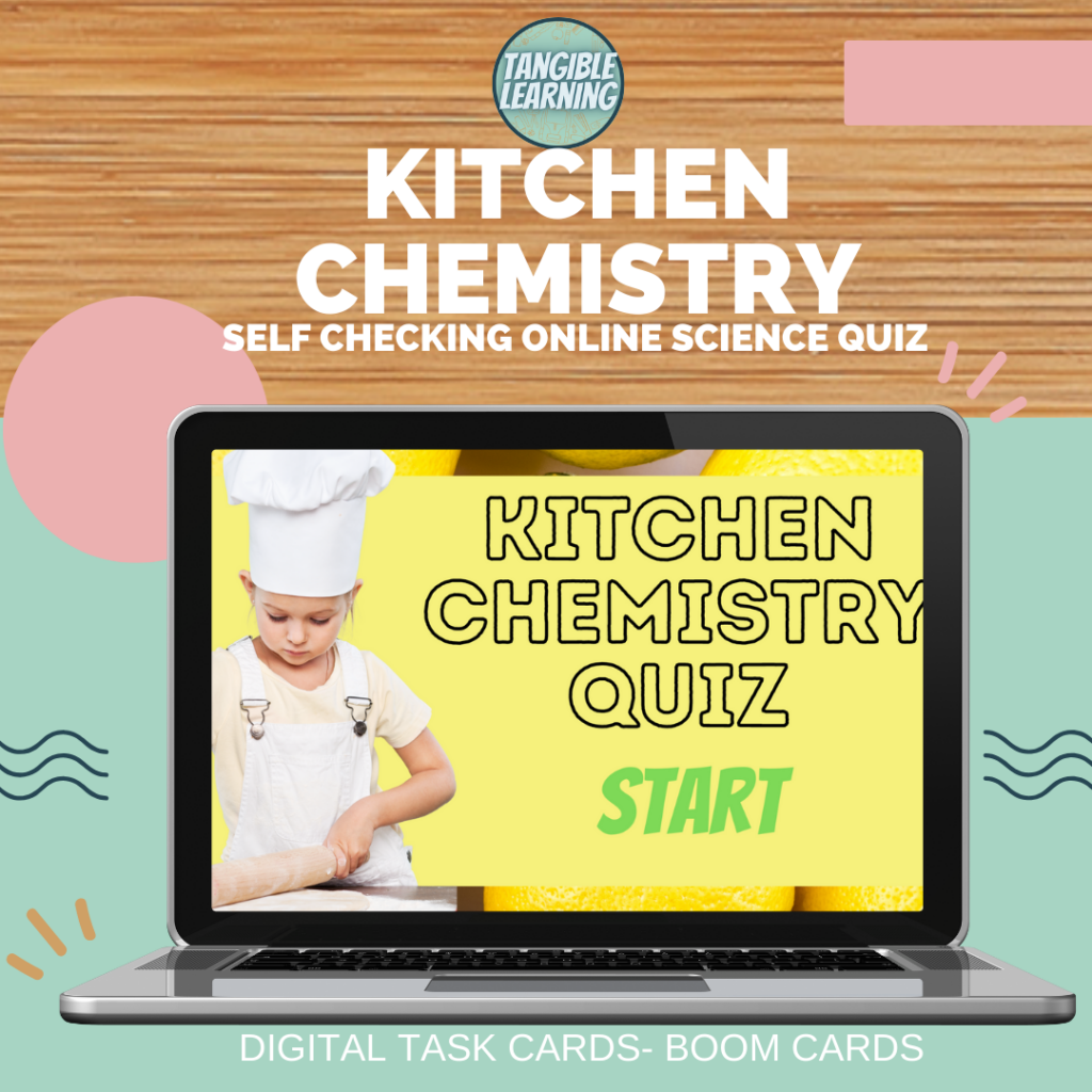 Kitchen Chemistry Science Digital Boom Card Deck | Made By Teachers