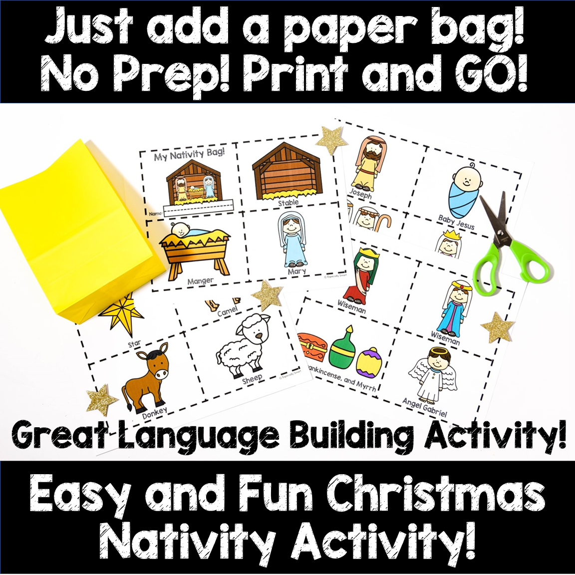 Christmas Nativity Easy Craft Activity | Made By Teachers
