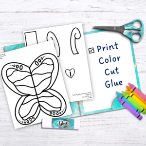 Number Craft | One | Butterfly | Spring - Made By Teachers
