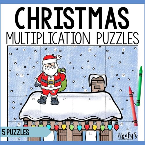 Christmas Multiplication Puzzles | Made By Teachers