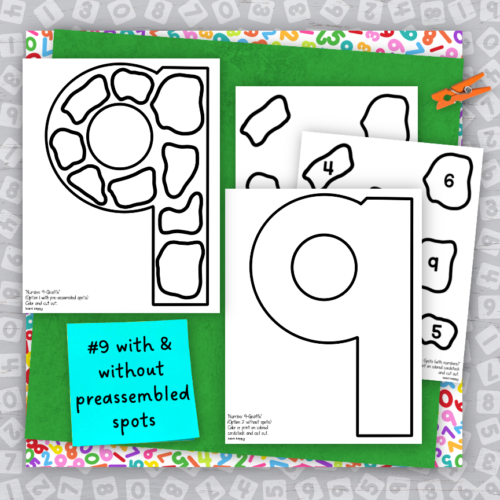 Number Craft | Nine | Giraffe | Made By Teachers
