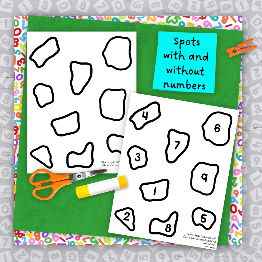 Number Craft | Nine | Giraffe | Made By Teachers