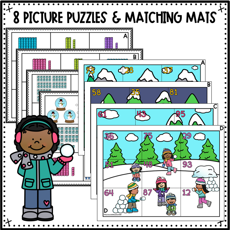 Winter Place Value - Tens and Ones - Math Centers | Made By Teachers