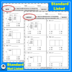 3 Digit by 1 Digit Area Model Division With and Without Remainders ...