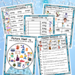 Final Consonant Blends Winter Phonics Activities & Worksheets BUNDLE ...