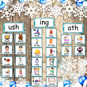 Final Consonant Blends Winter Phonics Activities & Worksheets BUNDLE ...