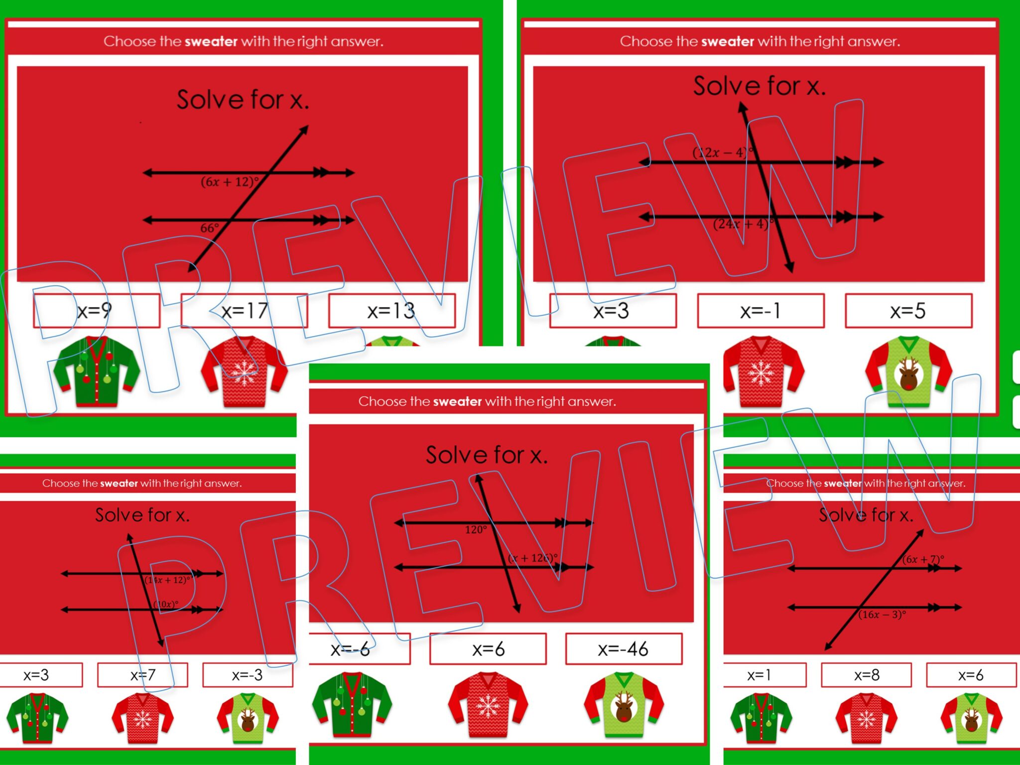 Writing Linear Equations Digital Game - Made By Teachers