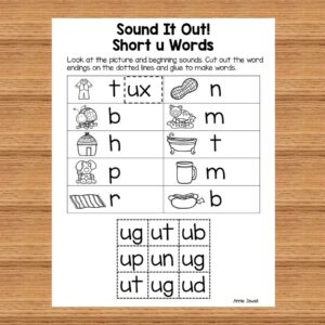 Short Vowel Worksheets and Printables - Short u | Made By Teachers