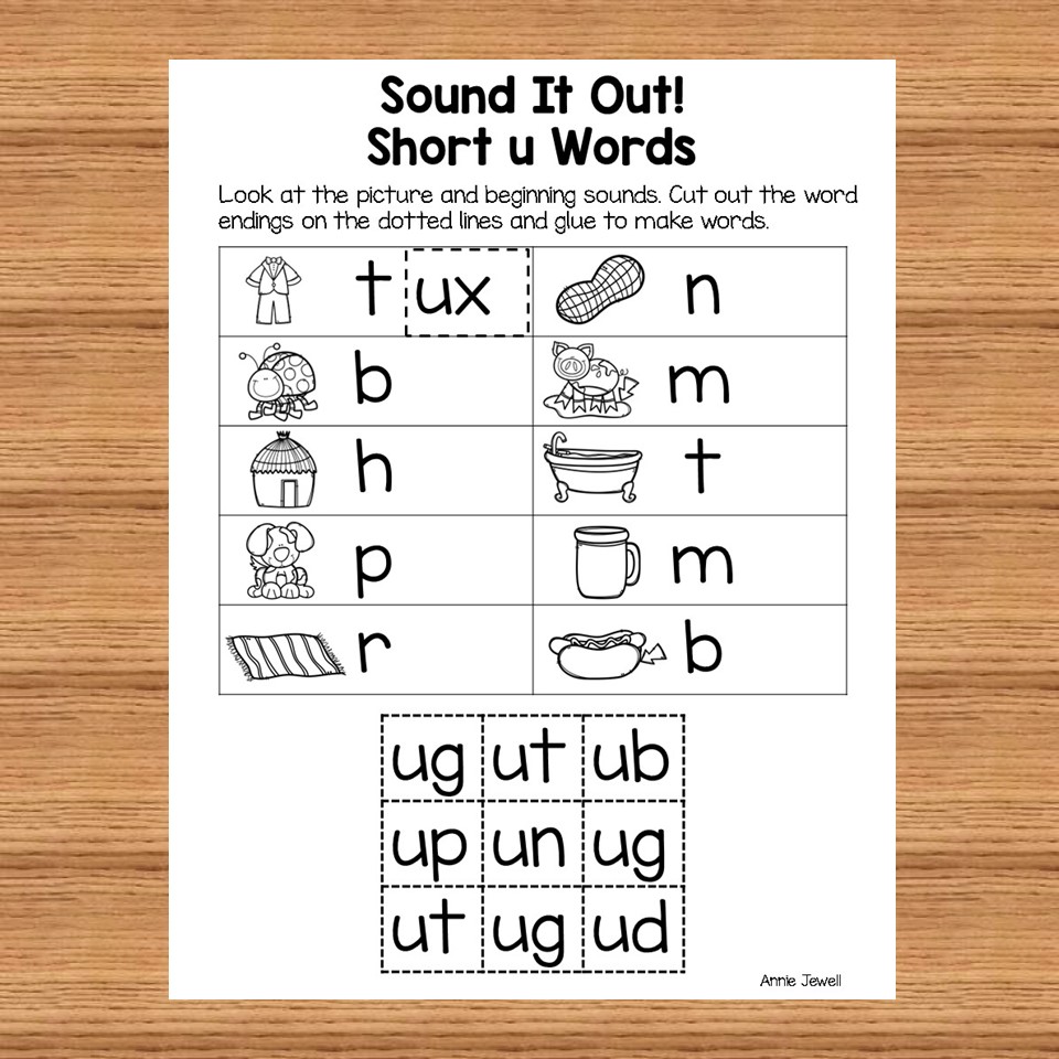 Short Vowel Worksheets and Printables - Short u | Made By Teachers