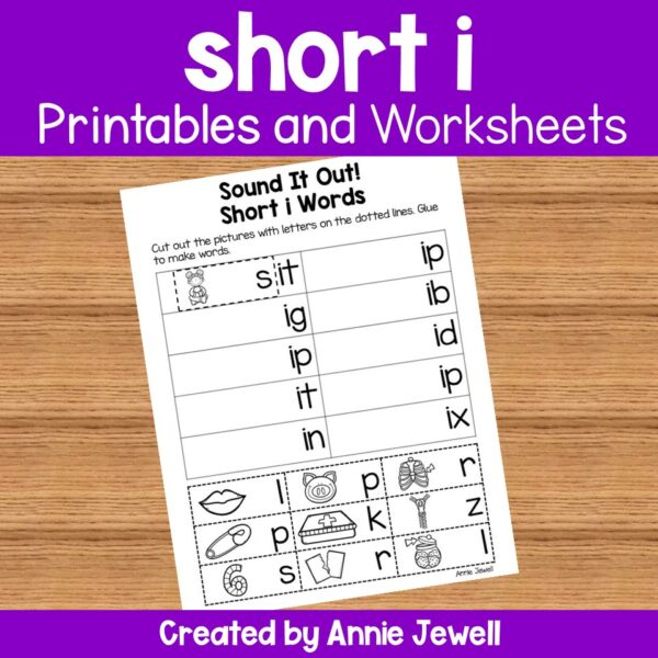 Short Vowels Word Work Printables and Worksheets BUNDLE | Made By Teachers
