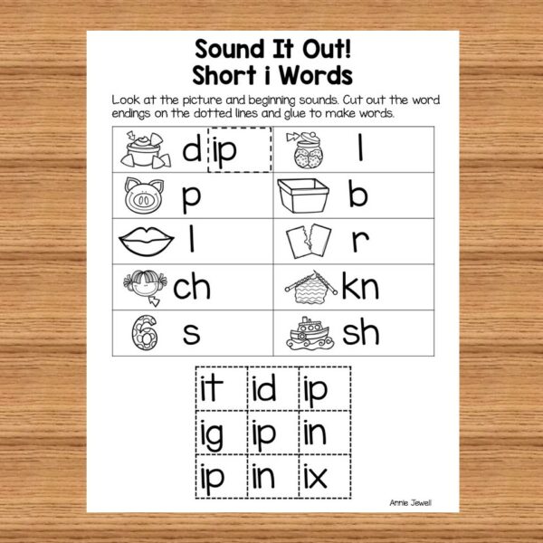 Short Vowel Worksheets and Printables - Short i - Made By Teachers