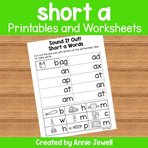 Short Vowels Word Work Printables and Worksheets BUNDLE - Made By Teachers