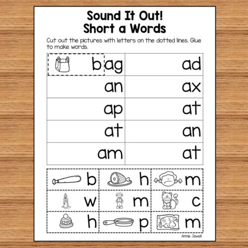 Short Vowels Word Work Printables and Worksheets BUNDLE | Made By Teachers