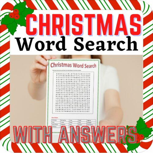 Christmas and New Year Bundle - Crosswords, Word Search, Coding ...