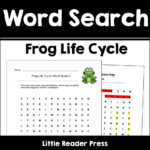 Frog Life Cycle Word Search - Made By Teachers