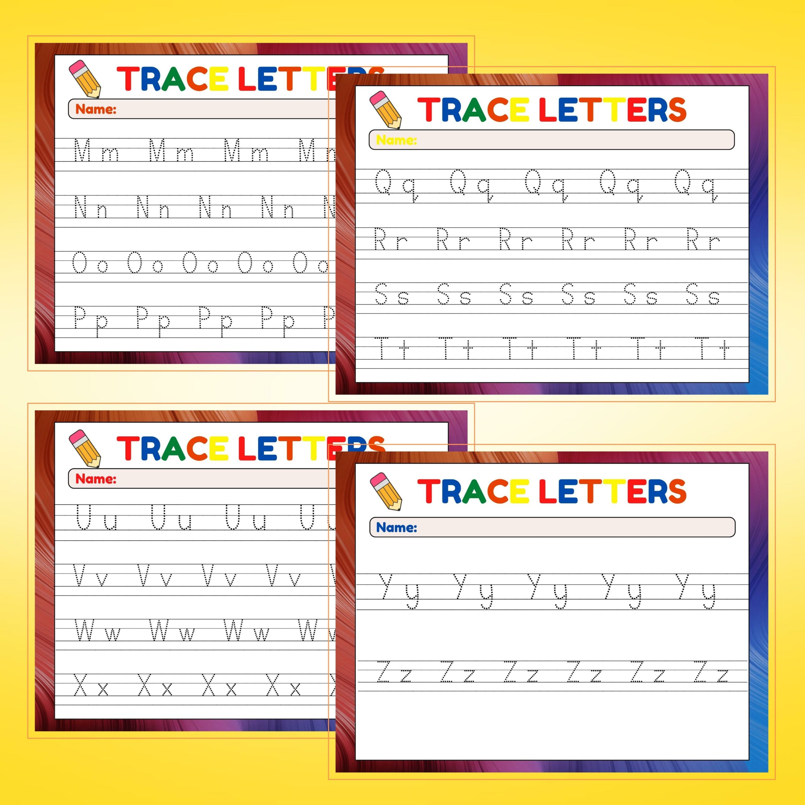 Tracing Letters | Made By Teachers