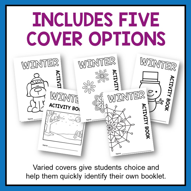 Winter Activities Booklet - Time Fillers - Early Finisher Activities ...